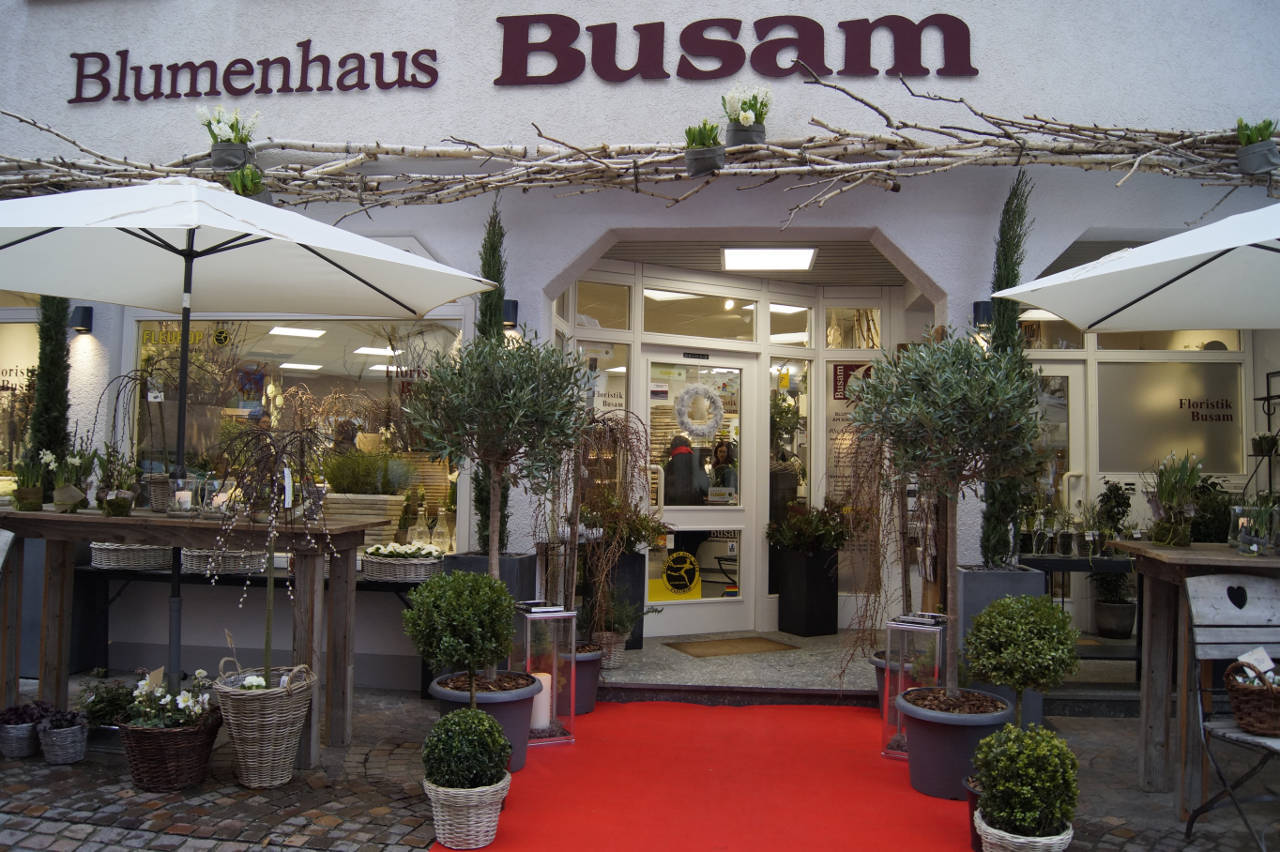 Das Blumenhaus Busam hat wieder geöffnet - Blumenhaus Busam